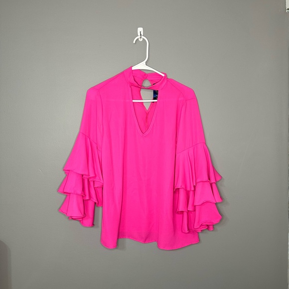 Blue Rain | Tops | Business Casual Loose Blouse | Poshmark